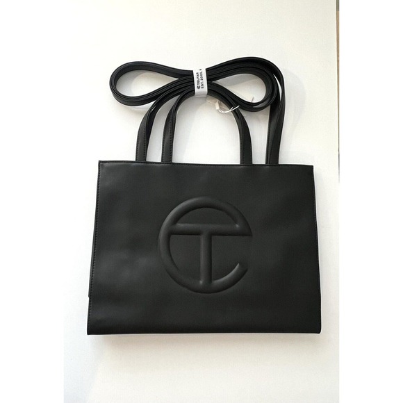 Telfar | Bags | Telfar Medium Black Shopping Bag Brand New With Tags ...